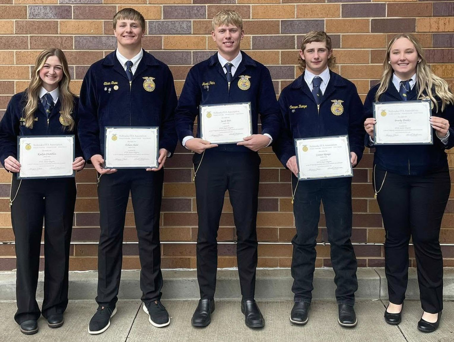 Sandy Creek, Sutton FFA Chapters compete at state, 10 receive state degrees