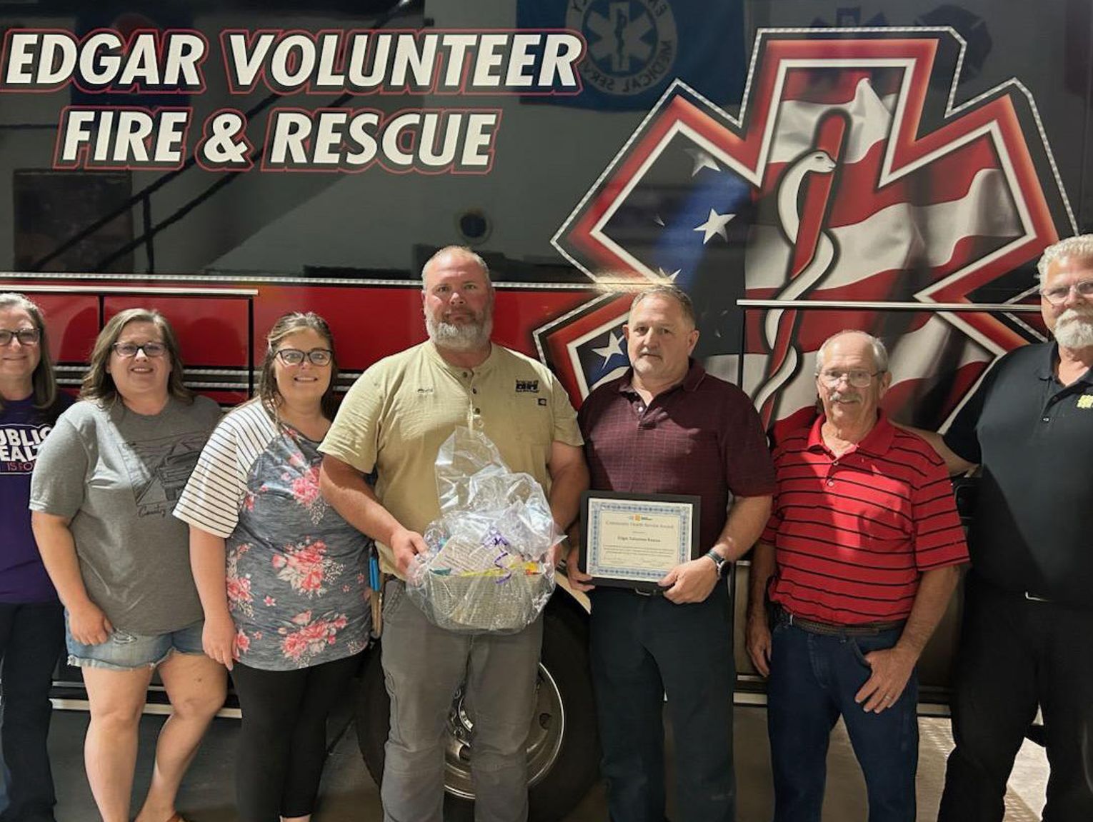 South Heartland Board of Health recognizes 19 rural volunteer rescue squads